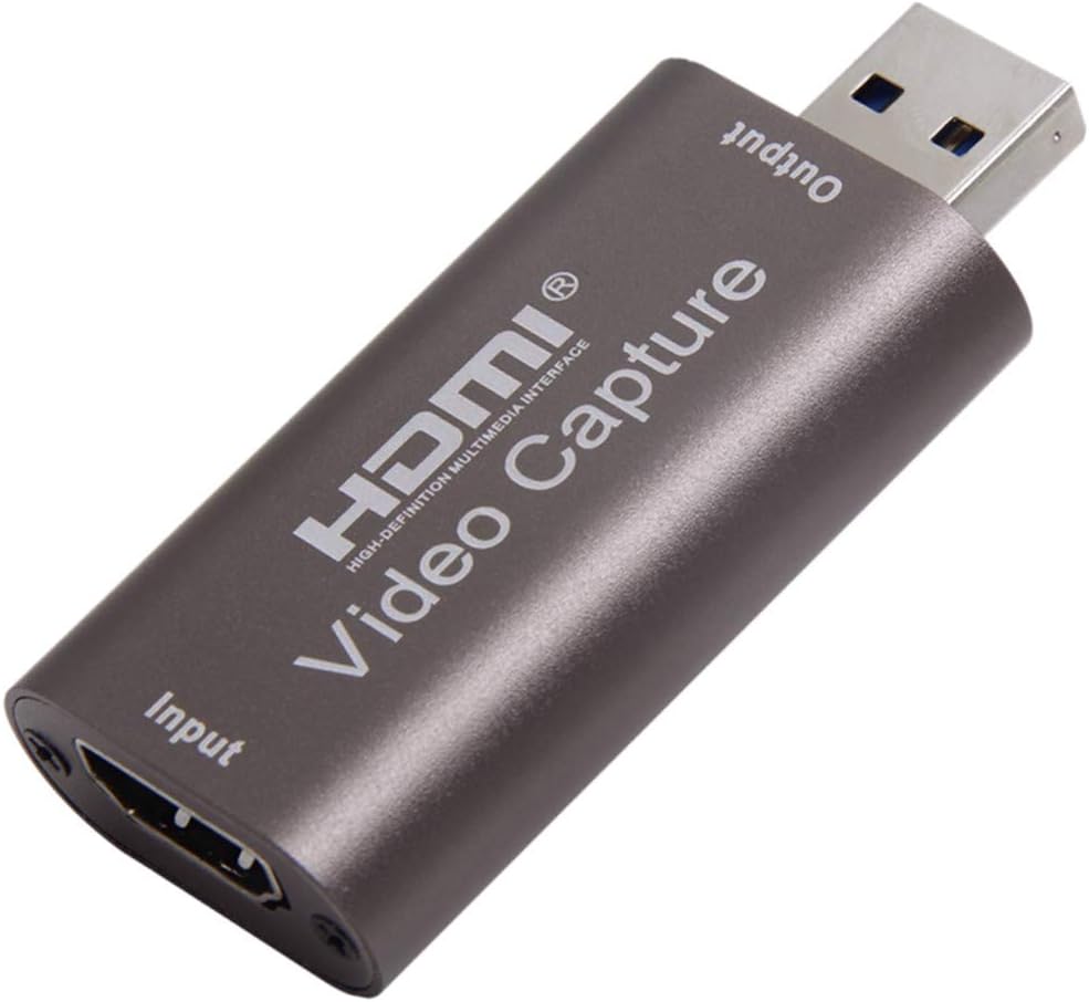 Amazon.com: DavXF Audio Video Capture Cards ,4K HDMI to USB 2.0 HD Game ...