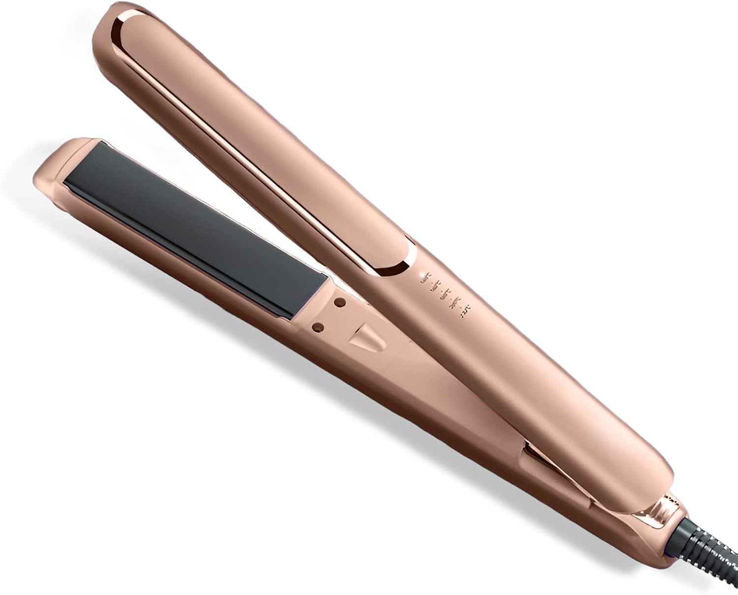 2 in 1 Hair Straightener and Curler for Women - Ceramic Panel Flat Iron ...
