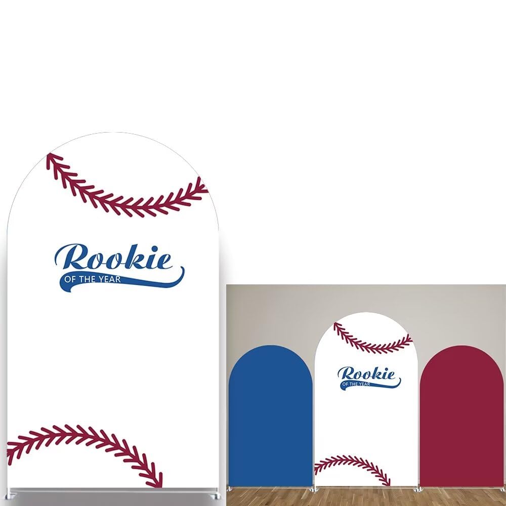 Amazon.com : afoloa Baseball Party Decorations Arch Backdrop Covers ...