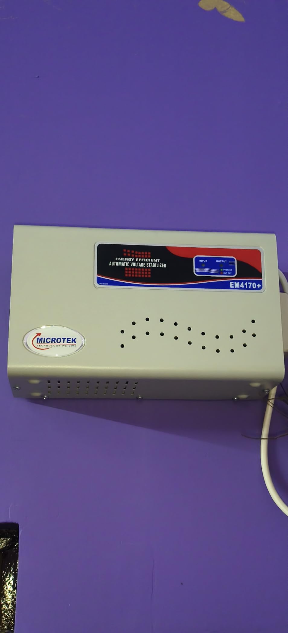 Microtek EM 4170+ Automatic Air Conditioners (A.C.) Voltage Stabilizer ...