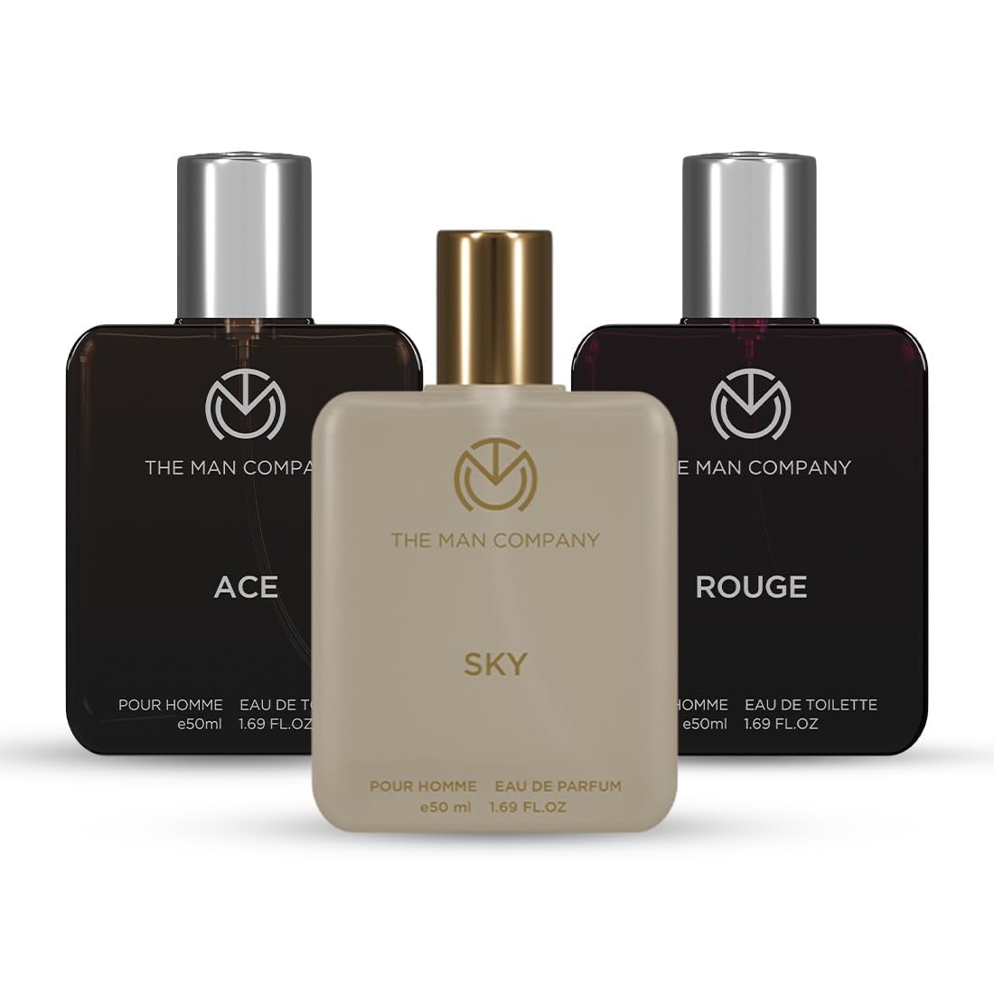 Amazon.com : The Man Company Men Daily Delight Perfume Gift Set - 50Ml ...