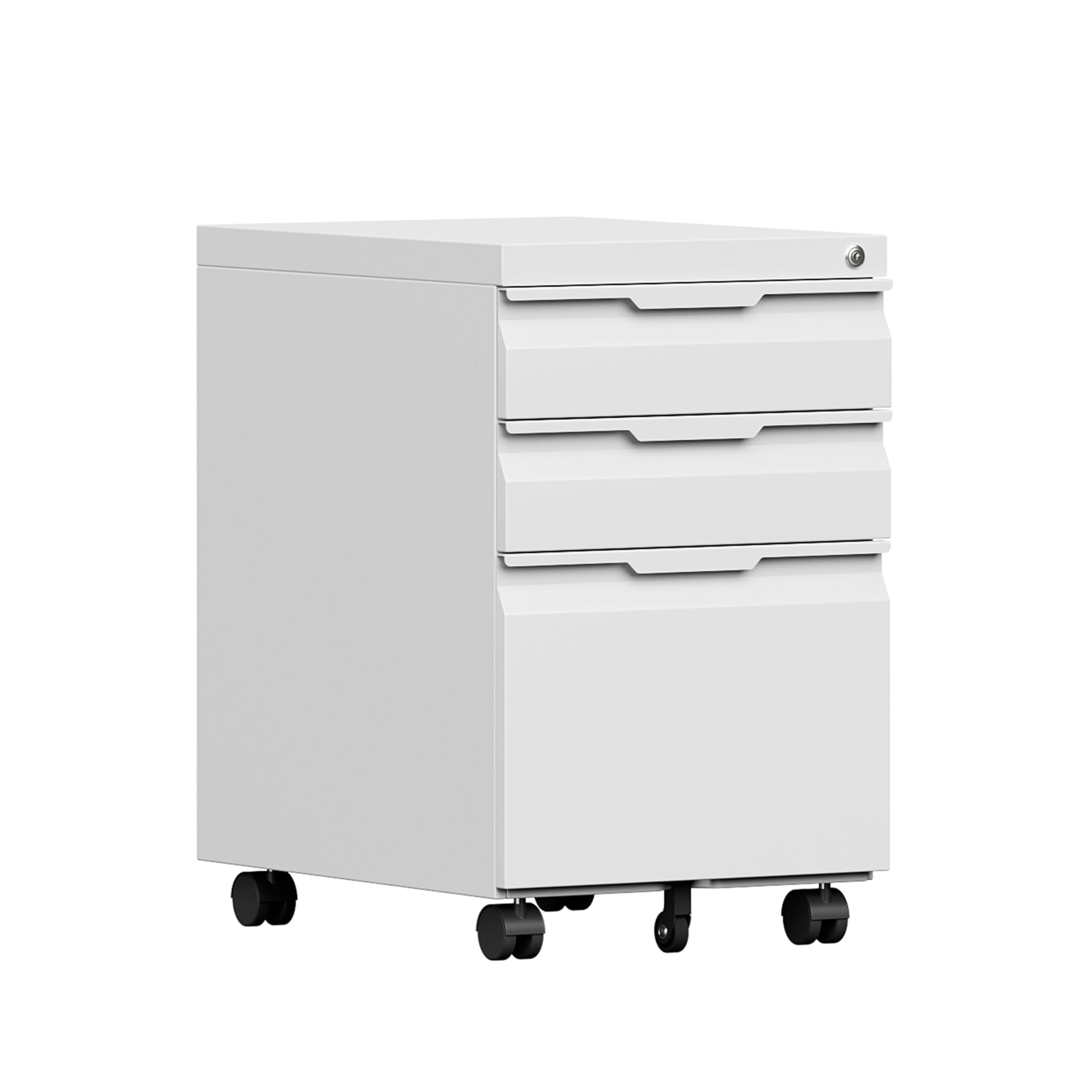 Amazon.com: Kooyon File Cabinet for Home Office,3 Drawers Mobile File ...