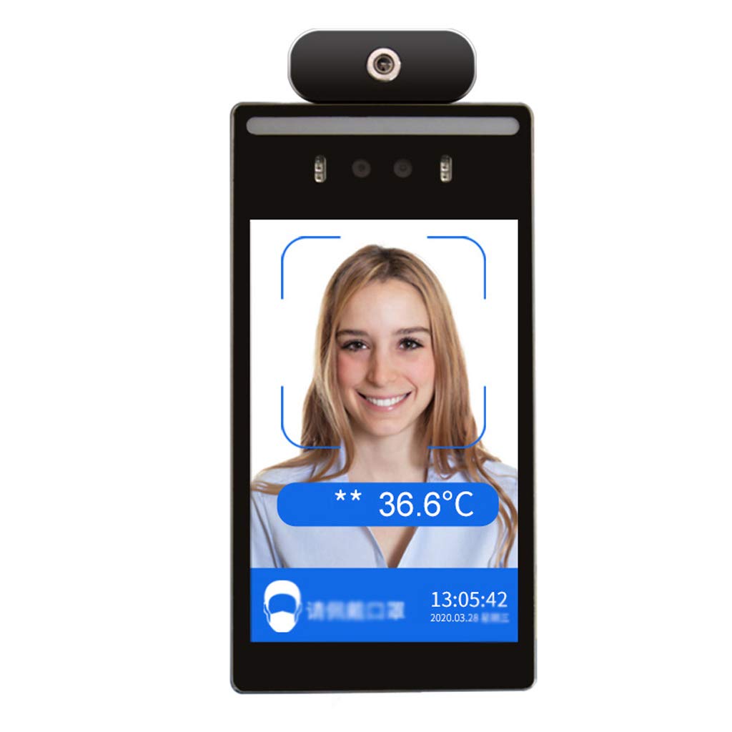 Buy ZQQ Face Recognition Body Temperature Measurement, Wall-Mounted 8 ...