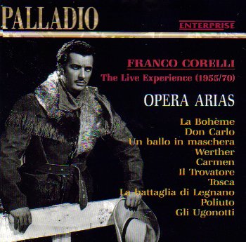 Franco Corelli, Puccini, Verdi, Massenet, Bizet, Donizetti, Meyerbeer ...