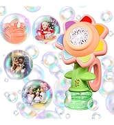 Amazon.com: Sunflower Bubble Machine for Kids Automatic jinse