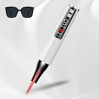 Amazon.com: Handheld Red Light Pen Rechargeable with Operator Glasses ...