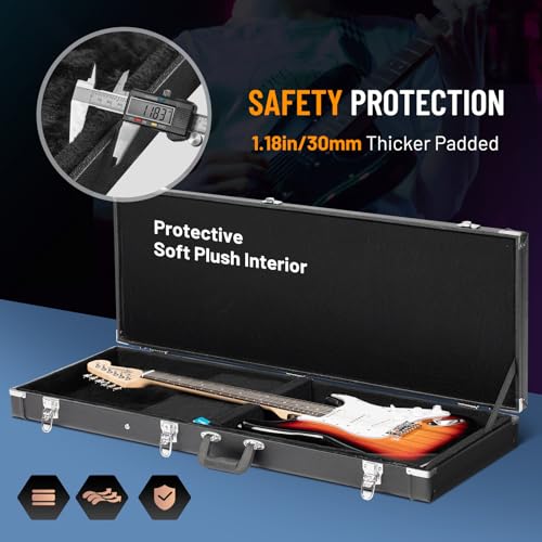 Snapklik.com : CAHAYA HardShell Wood Case Electric Guitar Hard Case ...
