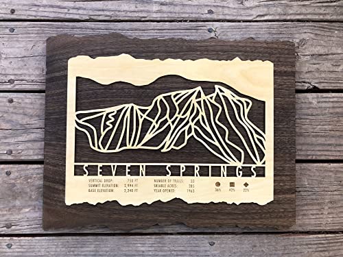 Amazon.com: Seven Springs Trail Map : Home & Kitchen