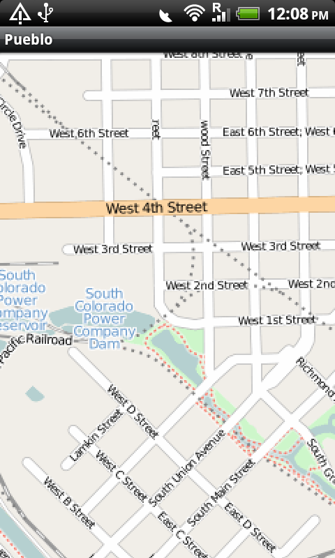 Pueblo Colorado Street Map:www.amazon.com:Appstore for Android