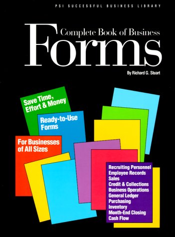 Complete Book of Business Forms (Psi Successful Business Library ...