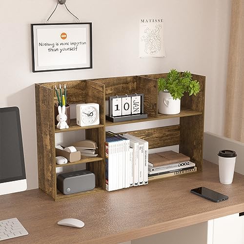 Amazon.com: Jerry & Maggie Extra Large Desk Organizer Shelves for Home ...