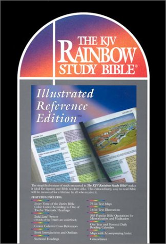 Rainbow Study Bible-KJV-Illustrated: Anonymous: 9781581700282: Amazon ...