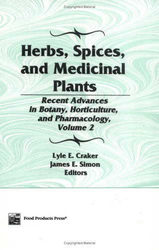 Herbs, Spices, & Medicinal Plants, Vol.2 + B277: Recent Advances in ...