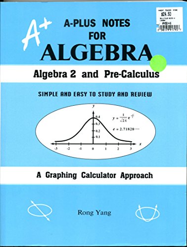 A-Plus Notes for Algebra | Amazon price tracker / tracking, Amazon ...