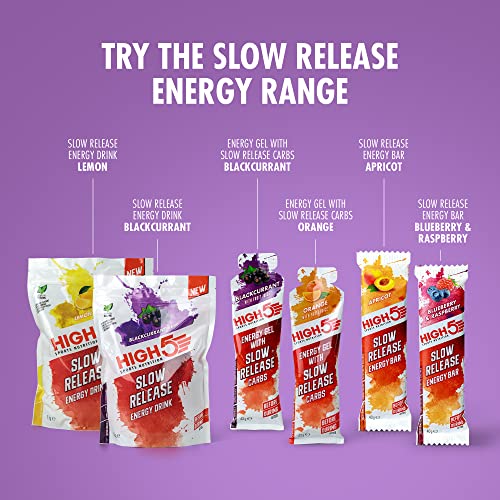 HIGH5 Slow Release Energy Gel | Low Gi Sports Energy Gel | Enhanced ...
