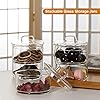 Amazon.com: Cicano Glass Storage Jars with Lids,Multi-Tier Stackable ...