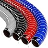 102mm (4") Grey Flexible Silicone Engine Hose Air Ducting Pipe Intake ...