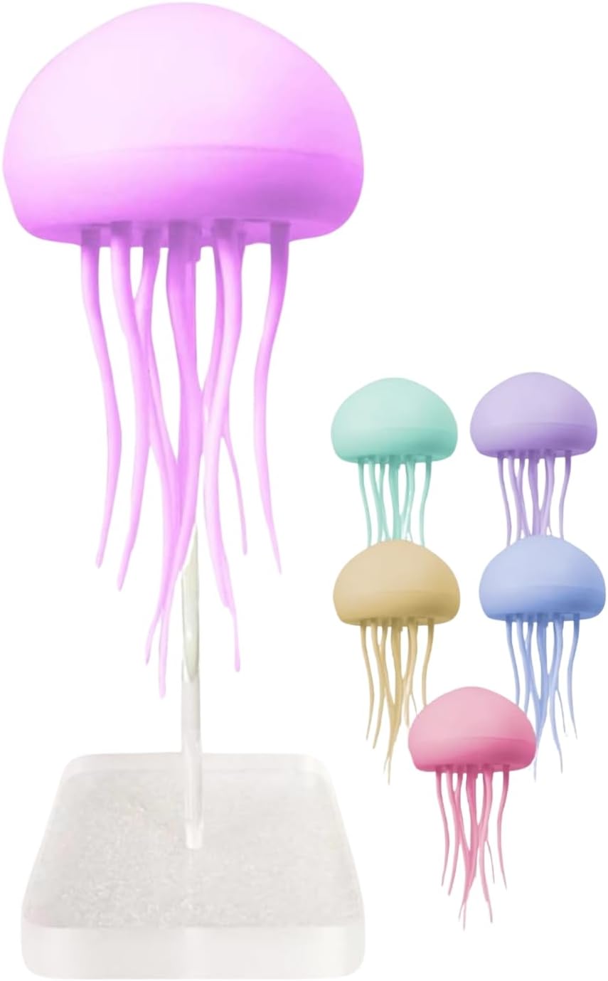 Jellyflow Lamp, Jellyfish Light Voice Control, Dancing, 9 Flexible ...