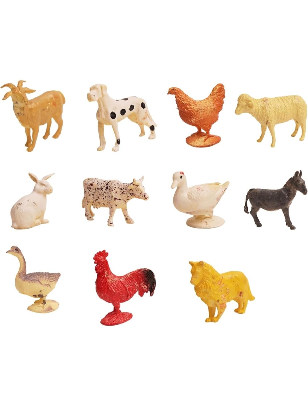 Buy Rs Store Farm Animals Toys for Kids, Miniature Animals, Kids Animal ...