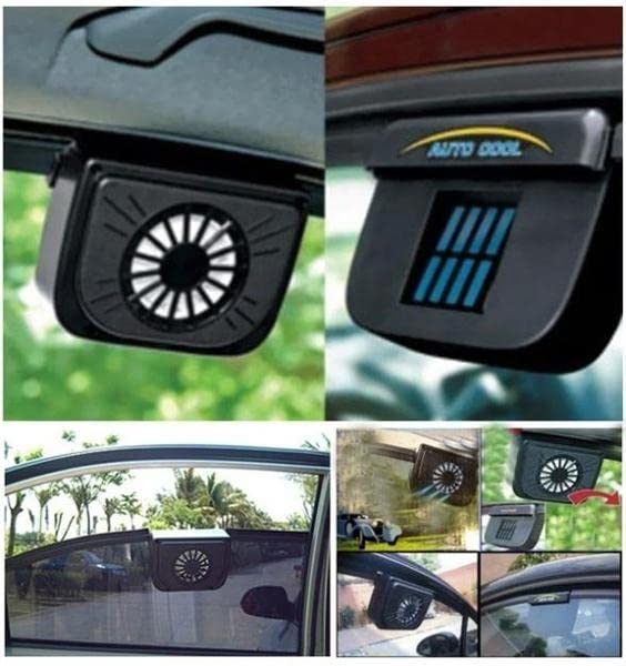 Buy HomeVibe Vehicle Exhaust Fan Solar Solar Ventilator Car Exhaust Fan ...