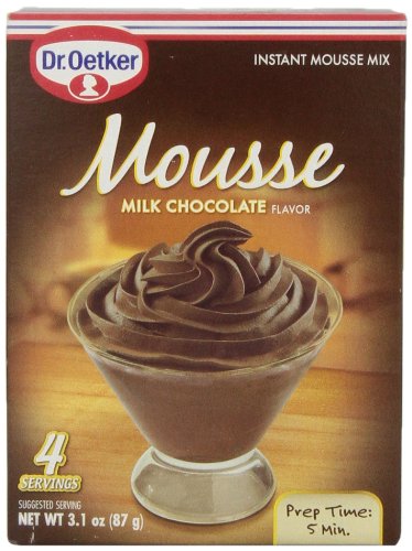 Amazon.com : Oetker Milk Chocolate Mousse, 3.1 Ounce : Grocery ...