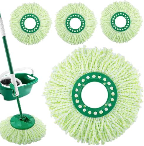 Amazon.com: 8-Pack Reusable Mop Head Replacement for O Cedar Easywring ...