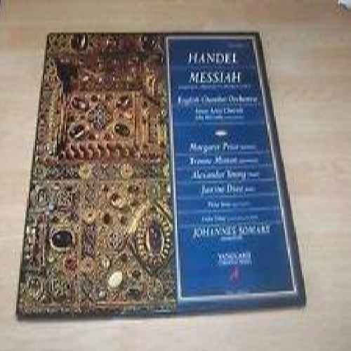 Handel / Messiah - English Chamber Orchestra / Johannes Somary LP ...