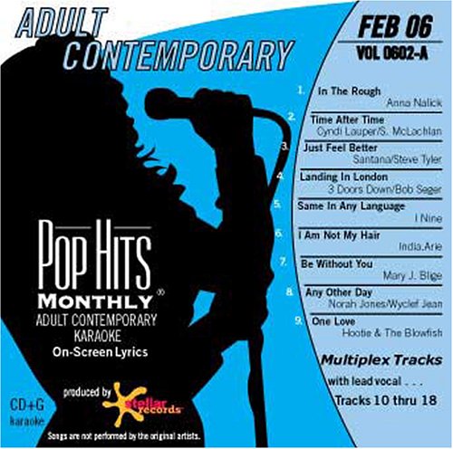 Various Artists - Pop Hits Monthly Karaoke, ADULT CONTEMPORARY Feb 2006 ...