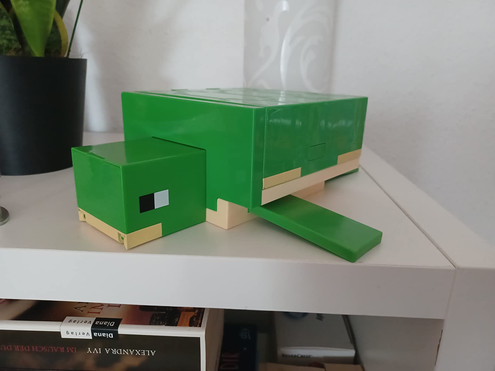 Mattel Minecraft HDW14 - wandelbares Schildkröten-Versteck, authentisch ...