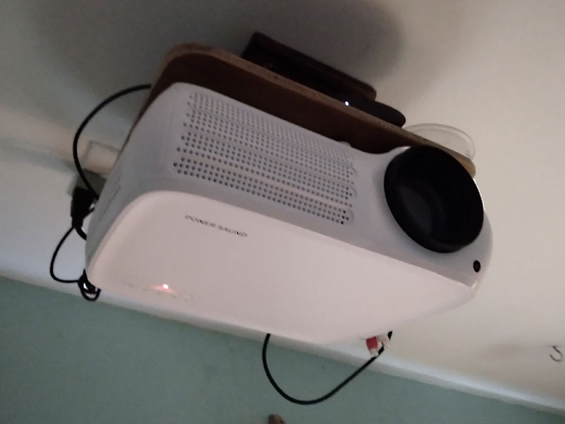 $16/mo - Finance Projector, PONER SAUND WiFi Mini Projector 1080P ...