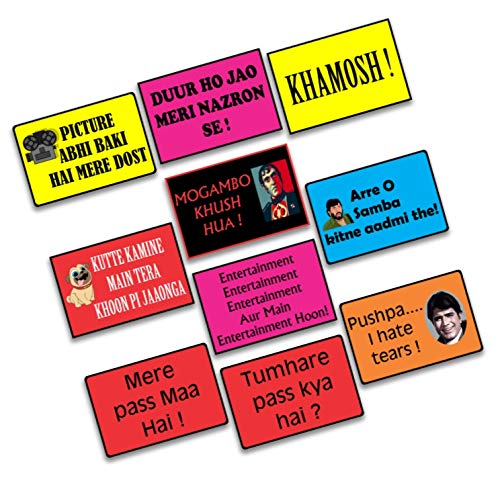 PartyStuff Props - Bollywood Movie Dialogs Speech Bubbles 4 (10 Piece ...