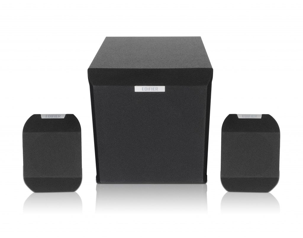 Caixa de Som Edifier X100B Speaker 2.1 15W RMS com Subwoofer | Amazon ...