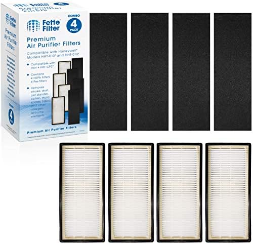 Amazon.com: 4 Pack HEPA Filter C Compatible with Honeywell Air Purifier ...