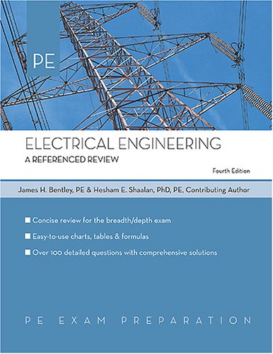 Amazon.com: Electrical Engineering: A Reference Review (PE Exam ...