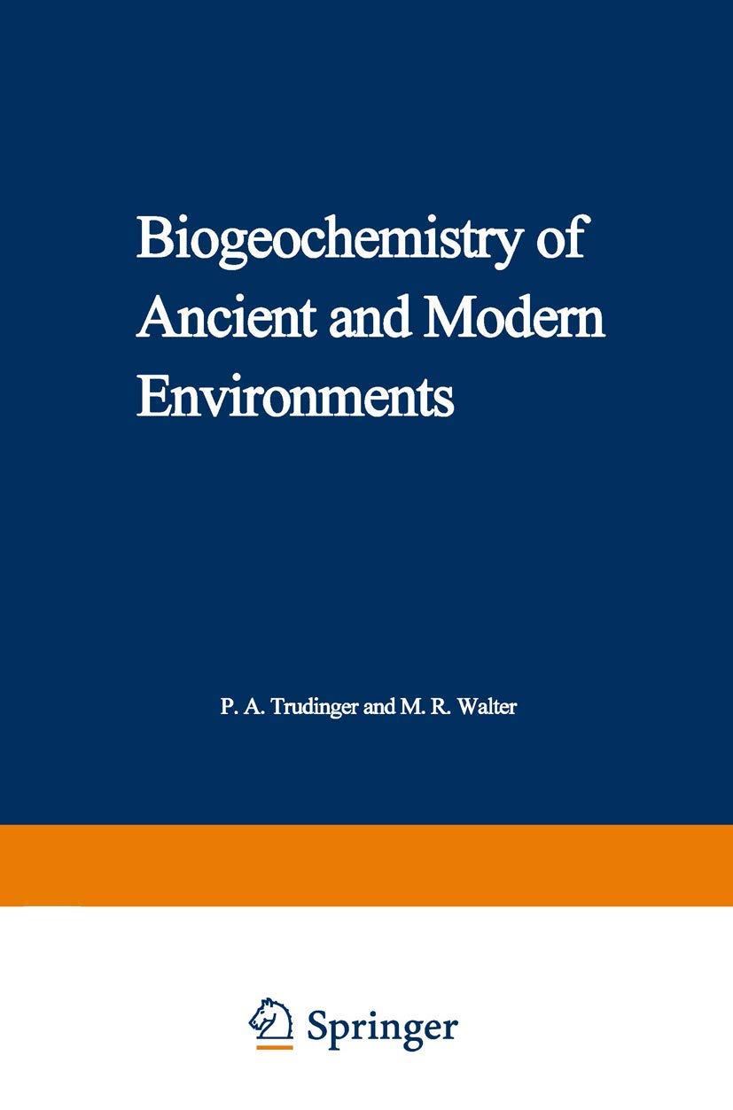 Amazon.com: Biogeochemistry of Ancient and Modern Environments ...