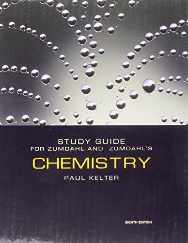 Study Guide for Zumdahl/Zumdahl's Chemistry, 8th 8th edition by Zumdahl ...