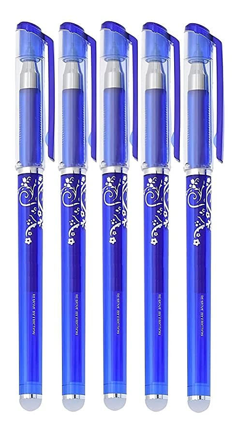 PASS & PLAY Erasable Gel Pen Set with attached Magic Wipe Eraser (0 ...