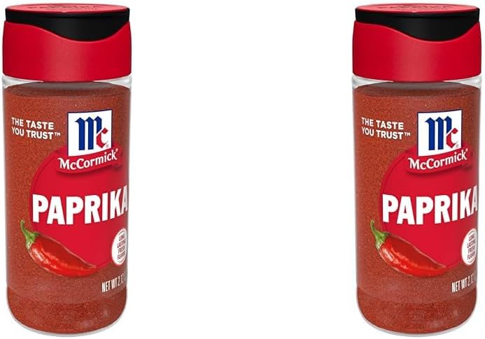 Amazon.com : McCormick Paprika, 2.12 Oz (Pack of 2) : Grocery & Gourmet ...
