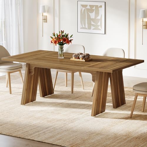 Amazon.com - weselon 78 Inch Dining Table for 6 8 10, Modern Farmhouse ...