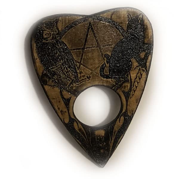 Amazon.com: Lord Mocks Cat and Owl Planchette (Spirit Pointer ...