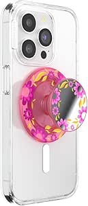 Amazon.com: PopSockets Phone Grip for MagSafe with Kickstand, Magnetic Stand, Swappable Top ...