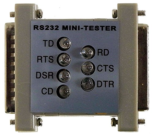 RS232 Mini-Tester with 7 LED DB25-DB25 #7573 : Amazon.co.uk: Computers ...