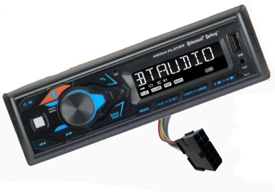 Amazon.com: KIOTI Tractor Direct Plug N Play Bluetooth CD AM FM Stereo ...