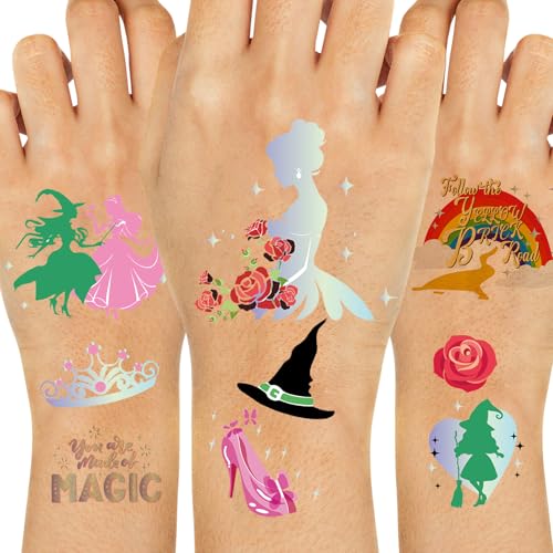 52Pcs Temporary Tattoos Birthday Party Decor Accessory for Adult Women ...