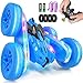 Amazon.com: Jimdella Remote Control Car,RC Cars with Sides Light Strip and Headlights,Double ...