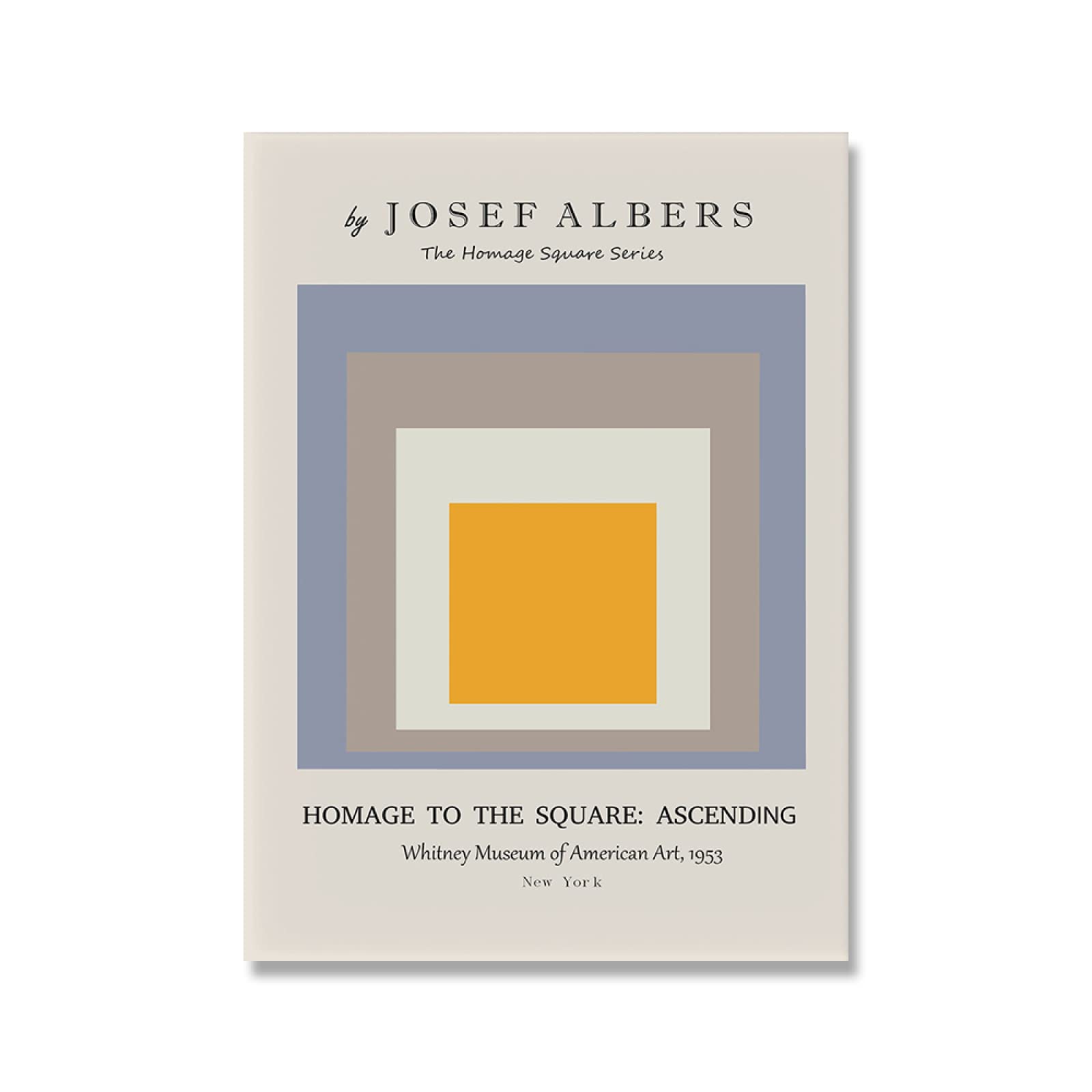 Josef Albers Homage To The Square Ascending