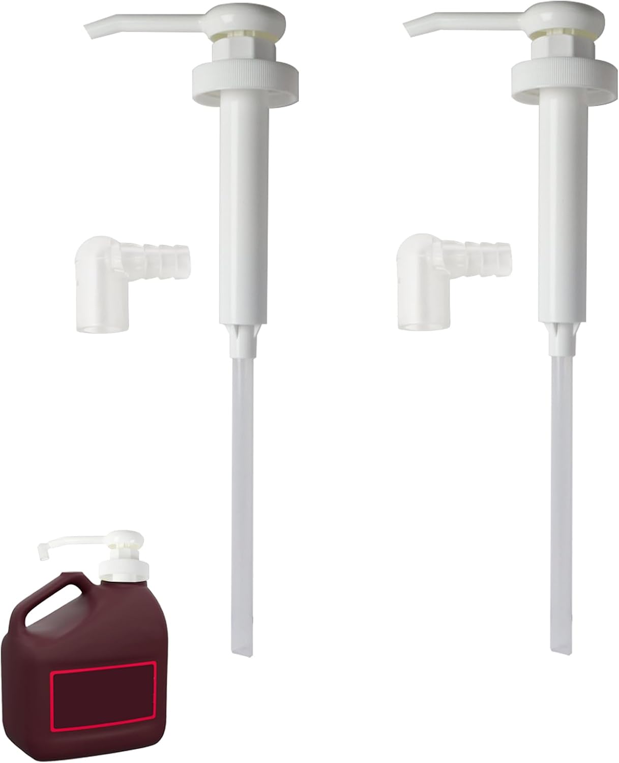 Amazon.com: Upgraded 2-Pack 53mm Syrup Pump with Leak-Proof Device for ...