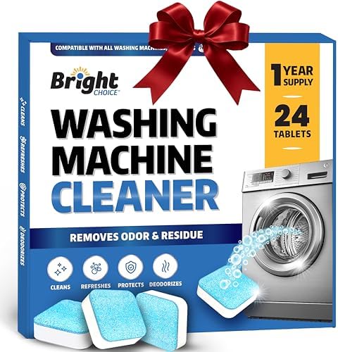 Amazon.com: Washing Machine Cleaner Tablets 24 Pack - Deep Cleaning ...