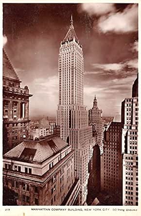 Manhattan Company Building New York City, New York postcard at Amazon's ...