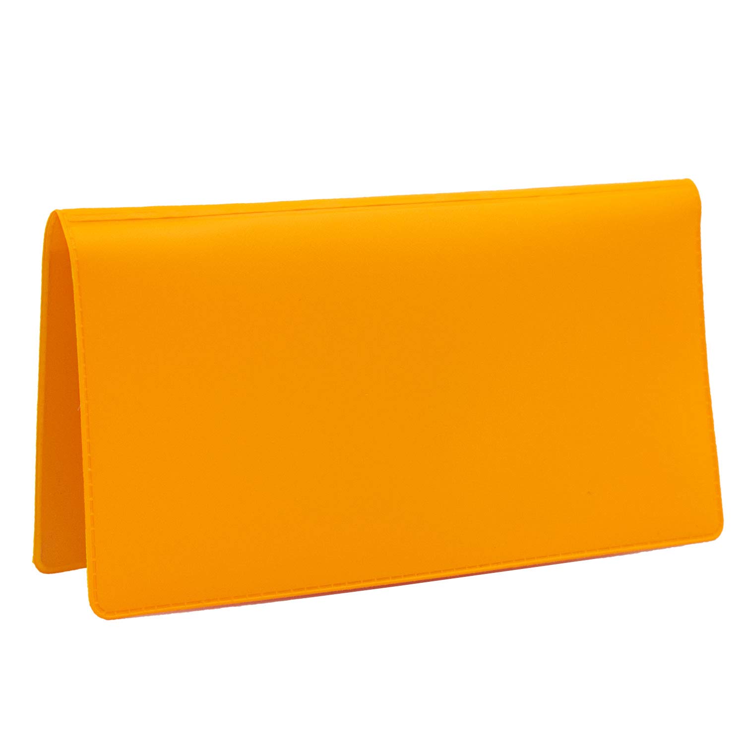 Amazon.com: Sunburst Orange Vinyl Checkbook Cover, Top Tear Personal ...